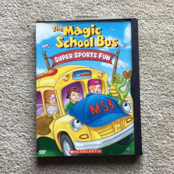 Media | The Magic School Bus Super Sports Fun Dvd | Poshmark